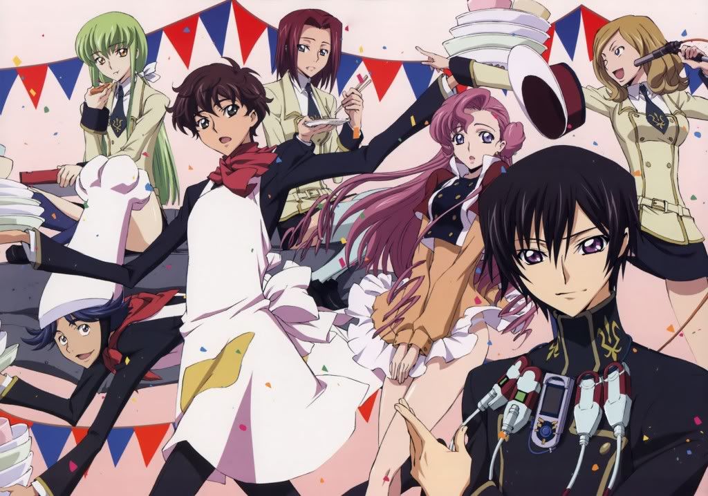 Code Geass Cc Rivalz Cardemonde Suzaku Kururugi Euphemia Ii Britannia Milly Ashford Lelouch